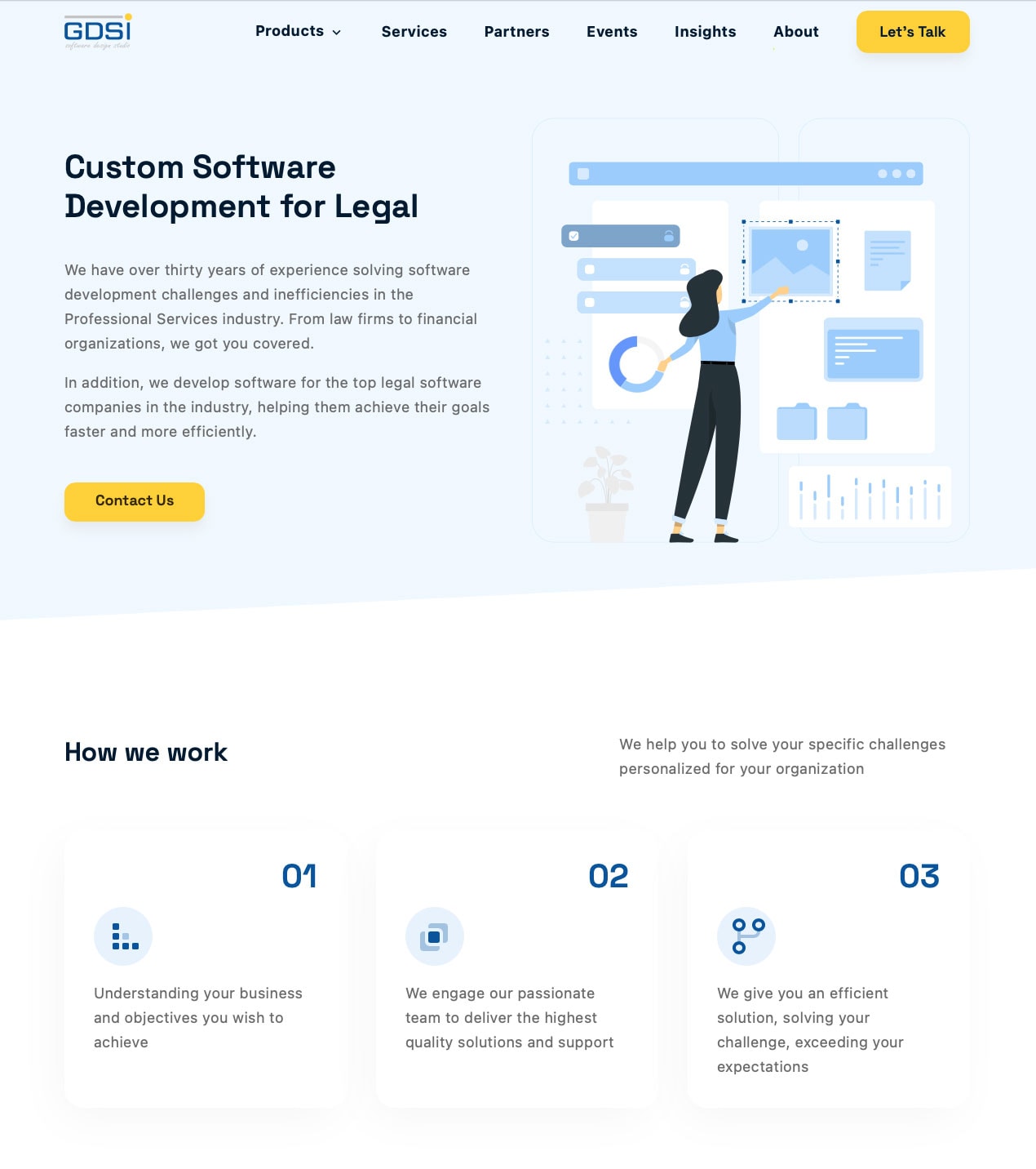 GDSI - Website development, custom WordPress development, performance ...